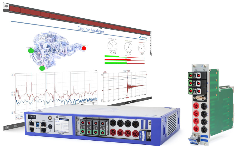 Analyseur de puissance embarqué portable - Dewetron Services